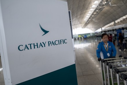 Logo Hong Kong Airline Carrier Cathay Editorial Stock Photo - Stock ...