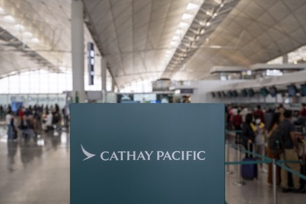 Logo Hong Kong Airline Carrier Cathay Editorial Stock Photo - Stock ...