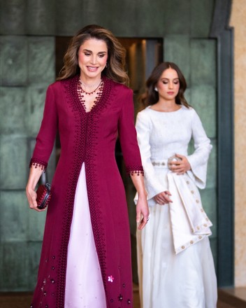 Jordans Queen Rania Hosts Traditional Henna Editorial Stock Photo ...