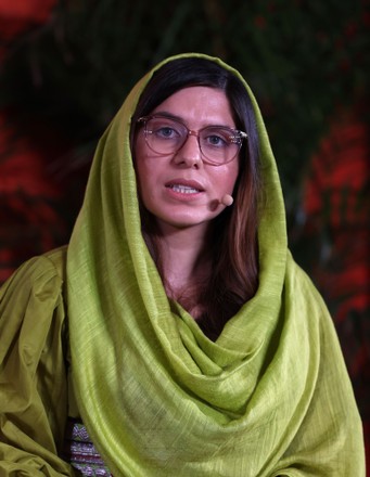 Afghanistans Shafiqa Khpalwak Poet Writer Womens Editorial Stock Photo ...