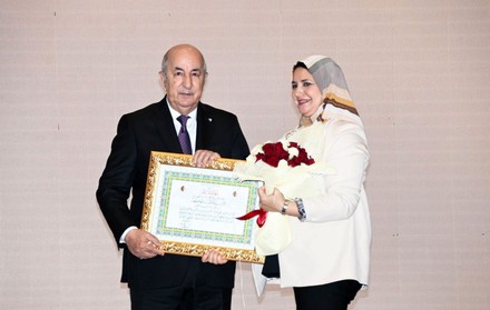 Algerian President Abdelmadjid Tebboune Participates International ...