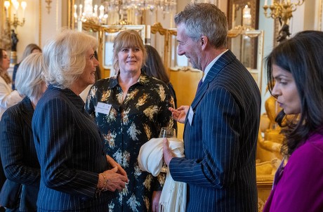 Camilla Queen Consort Sarah Lancashire Her Editorial Stock Photo ...