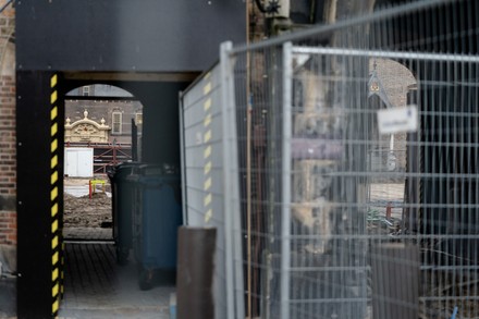 Hague Work On Binnenhof Largescale Renovation Editorial Stock Photo ...