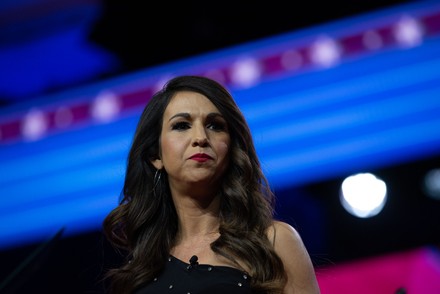 Congresswoman Lauren Boebert Speaks Cpac On Editorial Stock Photo ...