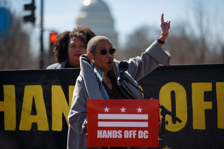 Demonstrators Gather Washington Dc On March Editorial Stock Photo ...