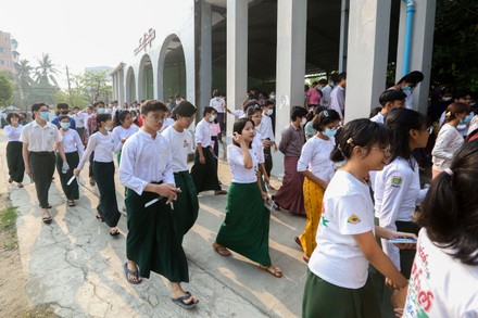 Students Sit Matriculation Exam Academic Year Editorial Stock Photo ...