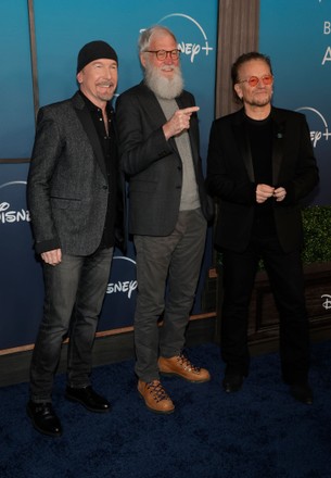 Edge David Letterman Bono Disney Premiere Editorial Stock Photo - Stock ...