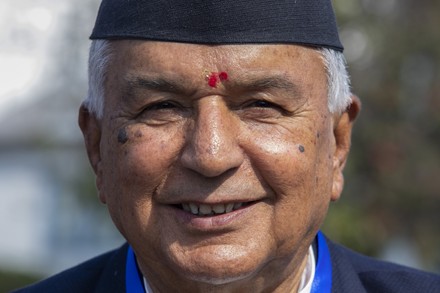 Nepali Congress Senior Leader Presidential Candidate Editorial Stock ...