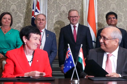 Australian Prime Minister Anthony Albanese C Editorial Stock Photo ...