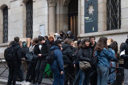 High School Students Block Entrance Lycee Editorial Stock Photo - Stock ...