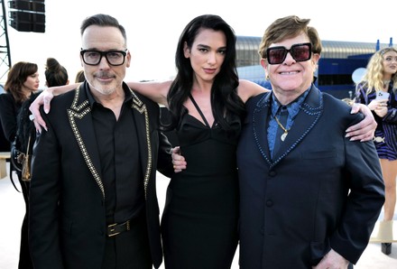 David James Furnish Dua Lipa Elton Editorial Stock Photo - Stock Image ...