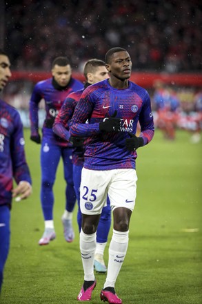 Psg Nuno Mendes Uefa Champions League Editorial Stock Photo - Stock ...