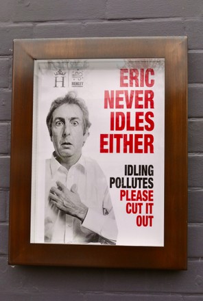 Amusing No Idling Campaign Banners Have Editorial Stock Photo - Stock ...