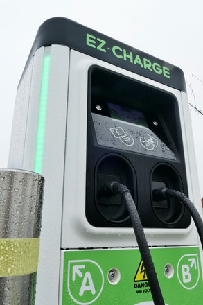 Volume Energy Consumed Electric Vehicle Charging Editorial Stock Photo ...