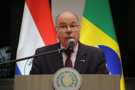 Brazilian Foreign Minister Mauro Vieira Speaks Editorial Stock Photo ...