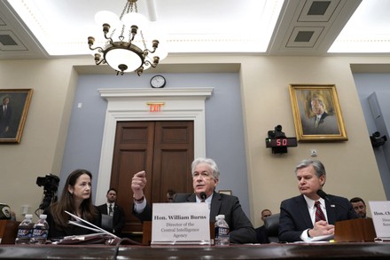 Fbi Director Christopher Wray Testifies Before Editorial Stock Photo ...