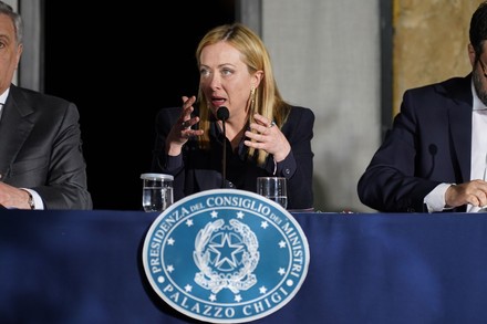 Cutro Crotone Calabria Migrants Council Ministers Editorial Stock Photo ...
