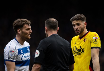 Chris Martin Qpr Wesley Hoedt Watford Editorial Stock Photo - Stock ...