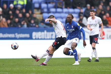 Cameron Burgess Fouls Conor Bradley Bolton Editorial Stock Photo ...