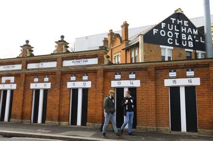 Fulham Fans Arrive Ahead Kick Off Editorial Stock Photo - Stock Image ...