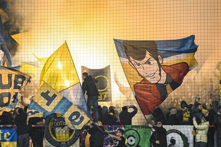 Unions Supporters Pictured During Soccer Game Editorial Stock Photo ...