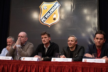 Volendam Jan Bas Veltman Coach Wim Editorial Stock Photo - Stock Image ...