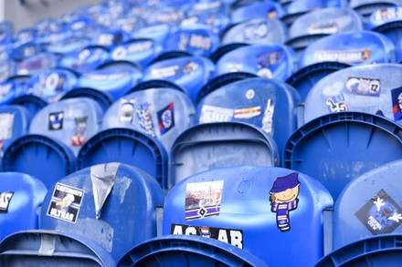 Stickers Adorn Seats Union Bears Section Editorial Stock Photo - Stock ...