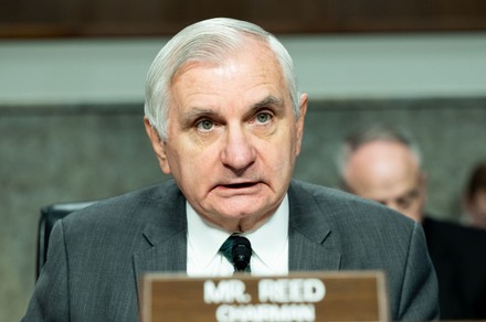 Us Senator Jack Reed Dri Speaking Editorial Stock Photo - Stock Image ...