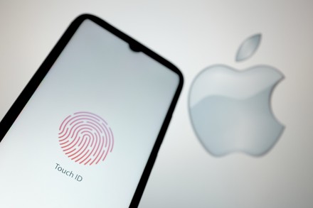 This Photo Illustration Touch Id Logo Editorial Stock Photo - Stock Image | Shutterstock