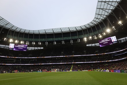 General View Whilst Electronic Scoreboards Show Editorial Stock Photo ...