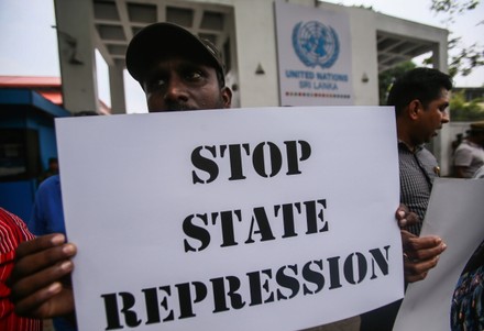 Antigovernment Protesters Protest Against Governments Repression ...