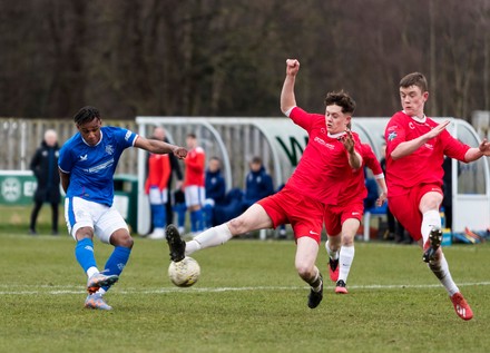 Rangers B Team Forward Zak Lovelace Editorial Stock Photo - Stock Image ...