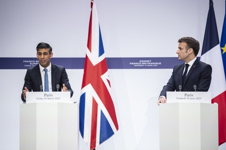 __COUNT__ 36th UK-France Summit - Press Conference - Paris - 10 Mar ...