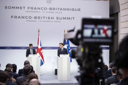 __COUNT__ 36th UK-France Summit - Press Conference - Paris - 10 Mar ...
