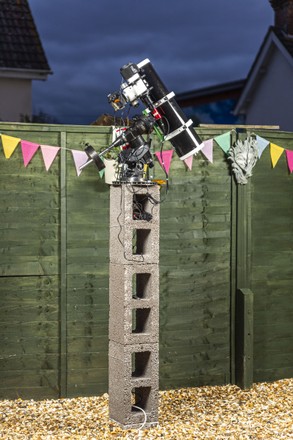 __COUNT__ Homemade astro-photography set-up, UK - 01 Mar 2023 Stock ...