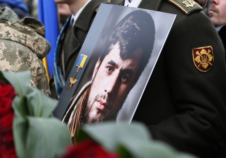 Portrait Ukrainian Soldier Hero Ukraine Dmytro Editorial Stock Photo ...