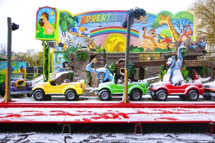Amsterdam Fair Westerpark Measures Have Been Editorial Stock Photo ...