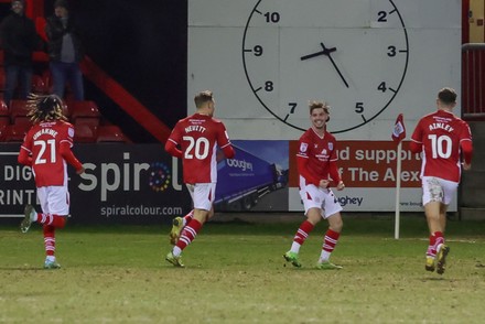 Goal Crewe Alexandra Forward Joel Tabiner Editorial Stock Photo - Stock ...