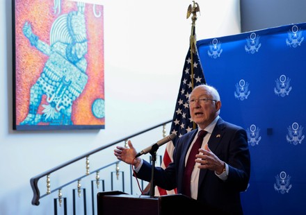 Us Ambassador Mexico Ken Salazar Speaks Editorial Stock Photo - Stock ...