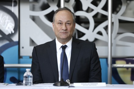 Us Second Gentleman Douglas Emhoff Ny Editorial Stock Photo - Stock ...