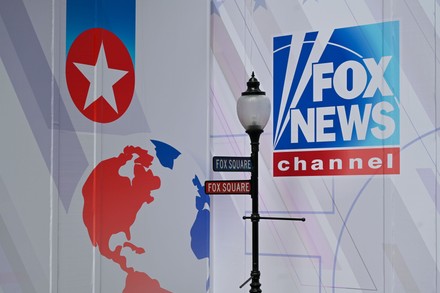 Exterior View Fox News Headquarters News Editorial Stock Photo - Stock ...