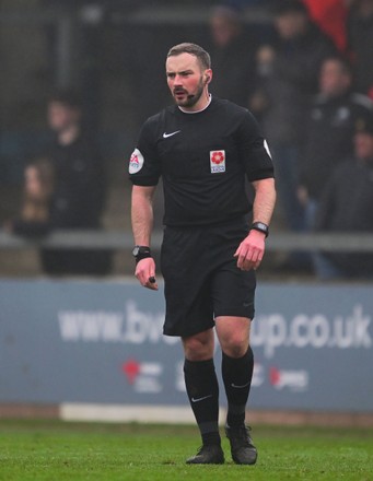 Referee Greg Rollason During National League Editorial Stock Photo ...