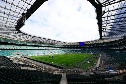 General View Inside Twickenham Stadium Ahead Editorial Stock Photo ...