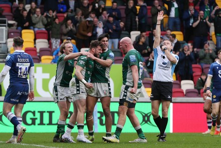 Try Celebrations Tarek Haffar London Irish Editorial Stock Photo ...