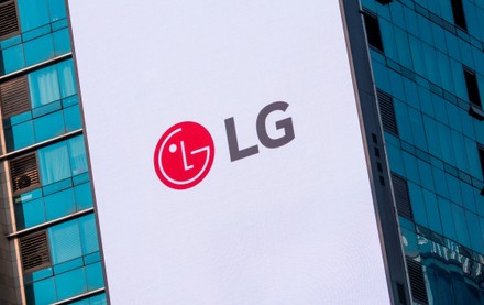 Lg Electronics Corporate Logo Lg Electronics Editorial Stock Photo ...
