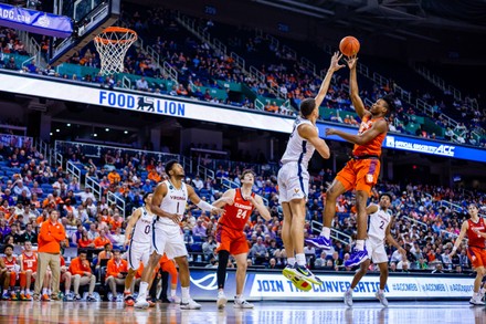 Clemson Tigers Forward Rj Godfrey 22 Editorial Stock Photo - Stock ...