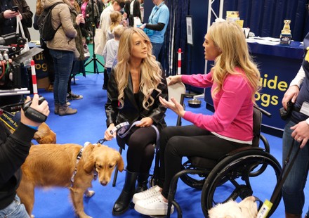 Faye Winter Her Dog Bonnie Sophie Editorial Stock Photo - Stock Image ...