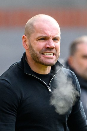 Hearts Manager Robbie Neilson During Viaplay Editorial Stock Photo ...