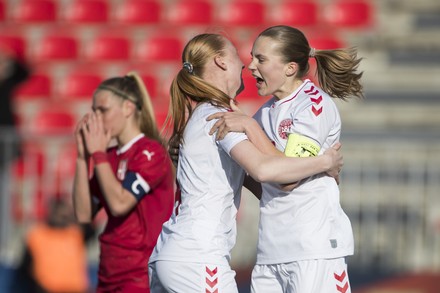 Signe Christensen Denmark Competes Against Nadja Editorial Stock Photo ...