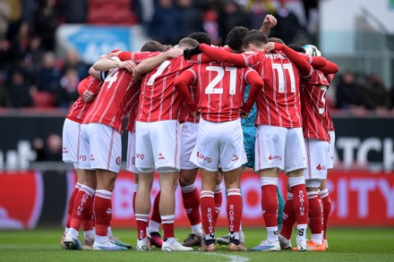 Bristol City Team Huddle Editorial Stock Photo - Stock Image | Shutterstock